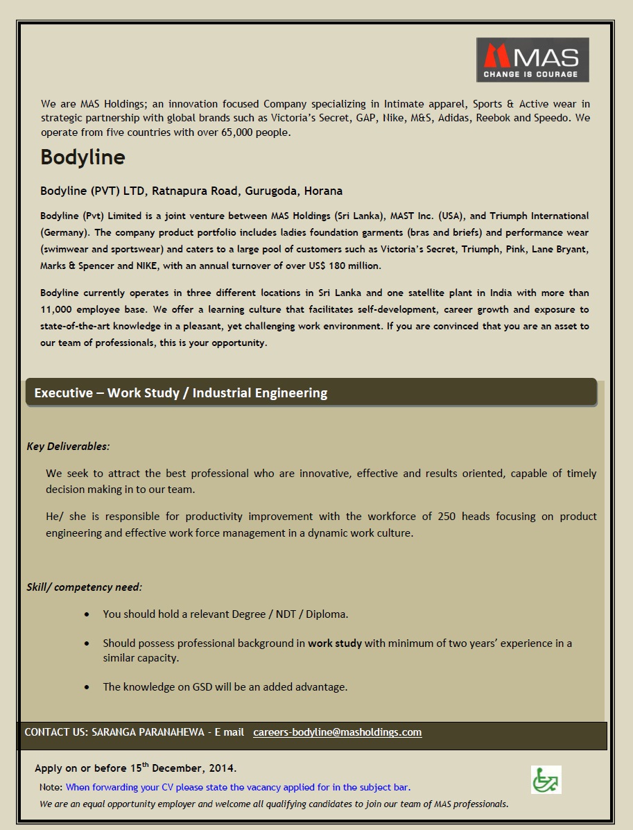 Industrial Engineering Executive