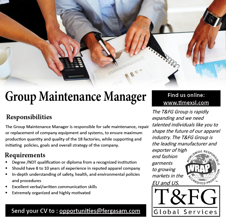 Group Maintenance Manager