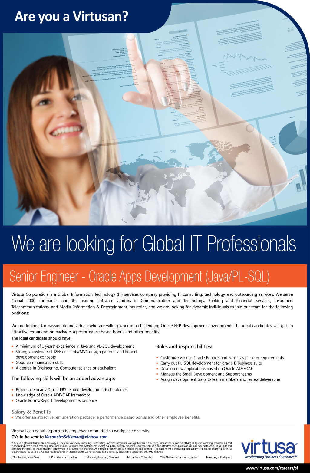 Senior Engineer - Oracle Apps Development