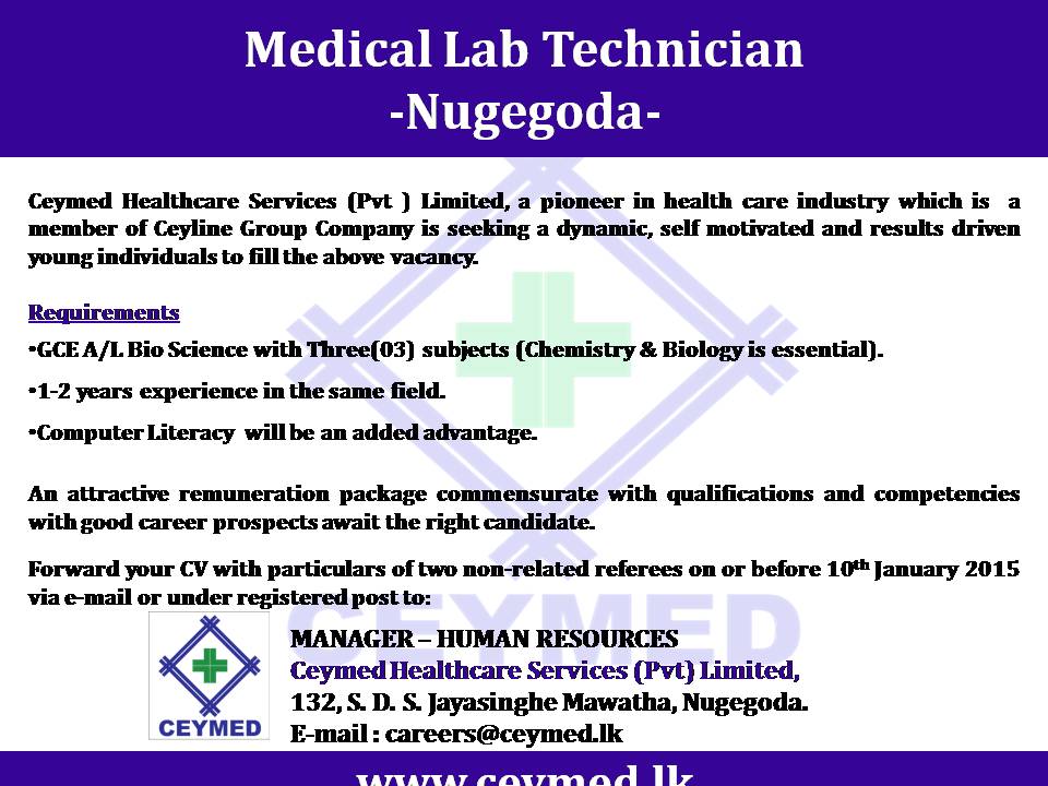 Medical Lab Technician