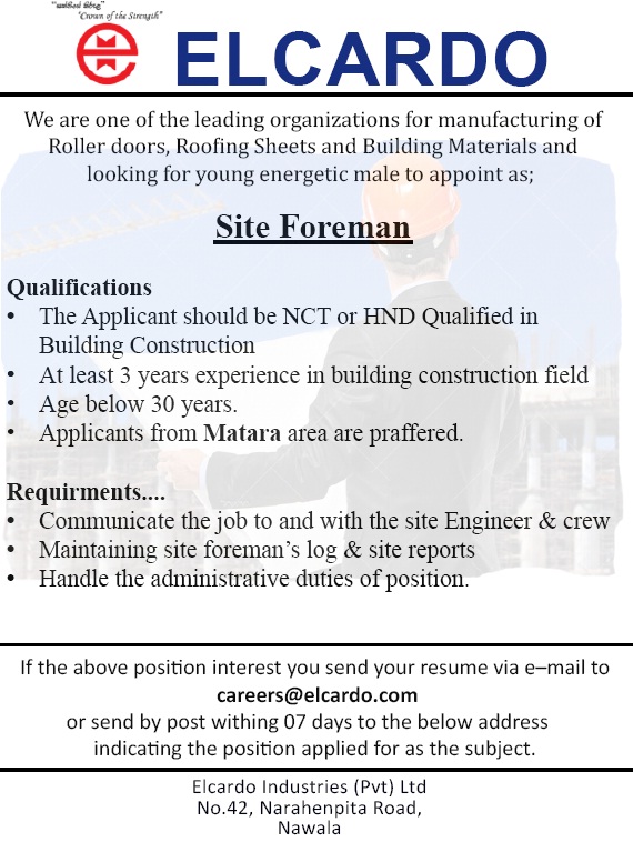 Site Foreman