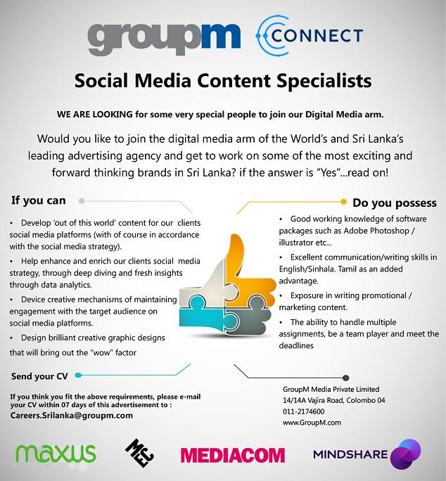 Social Media Content Specialist Social Media Content Specialist
