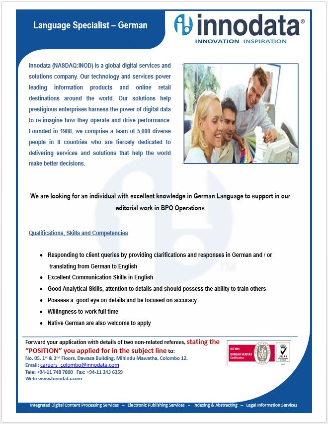 Language Specialists - German