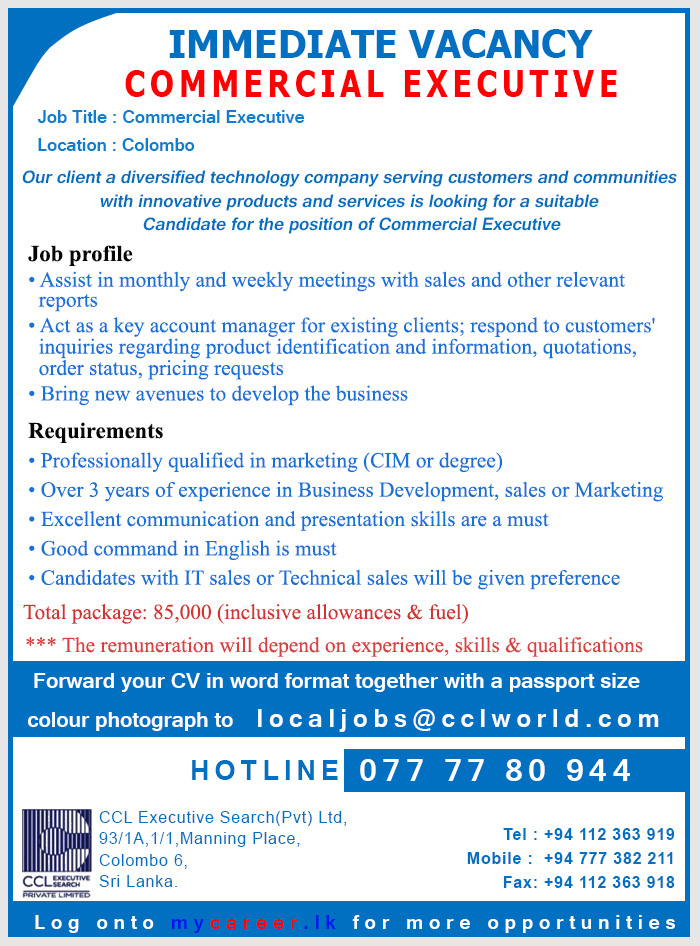 Commercial Executive