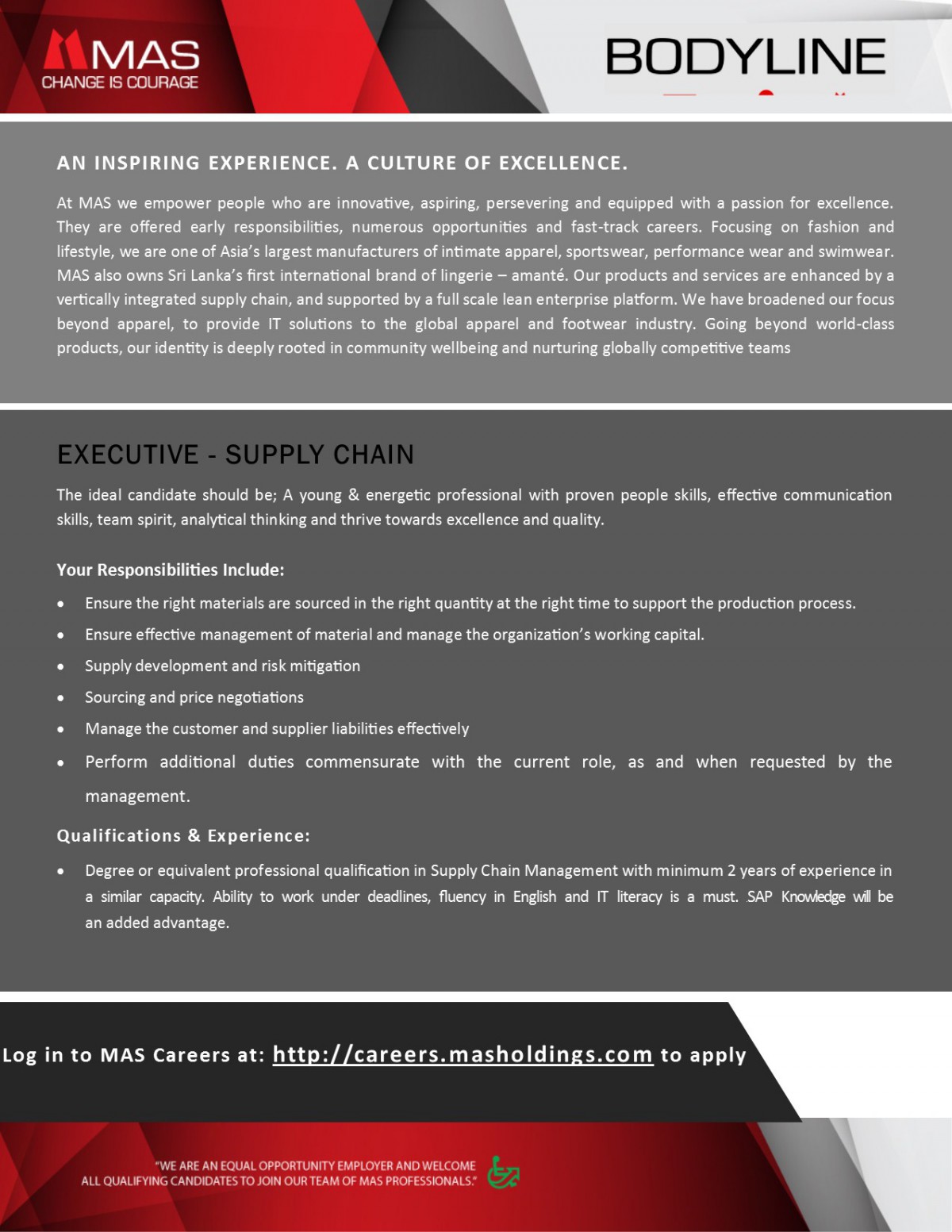 Executive Supply Chain