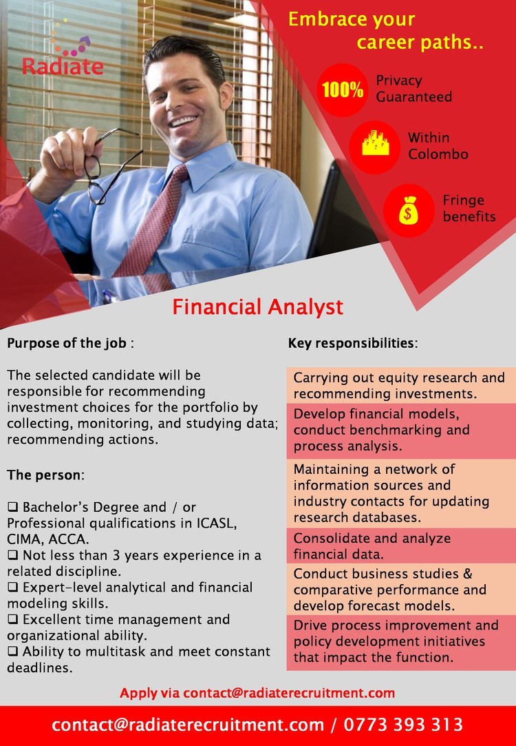 Senior Financial Analyst