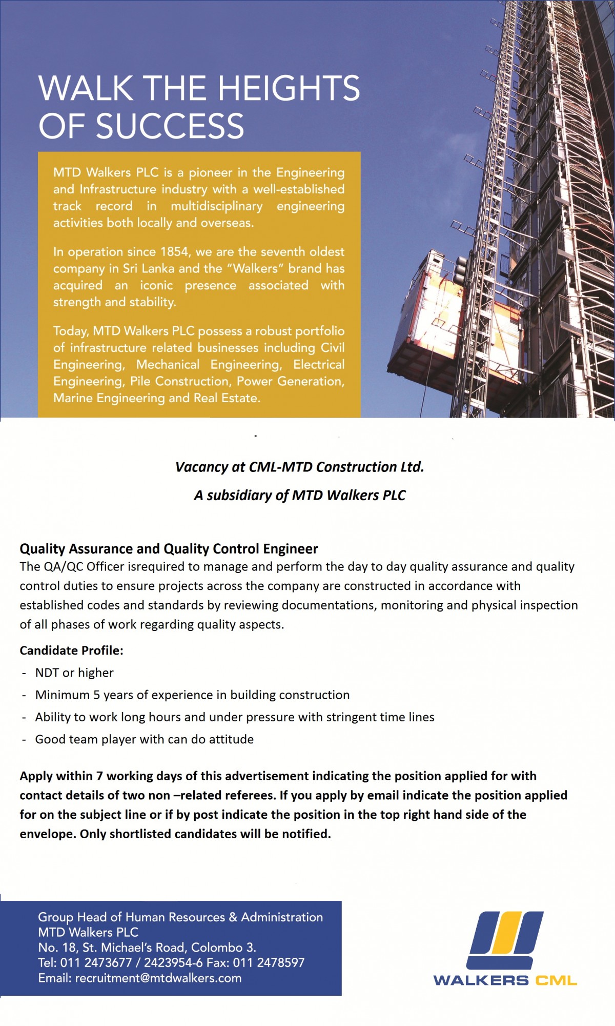 QA QC Engineer