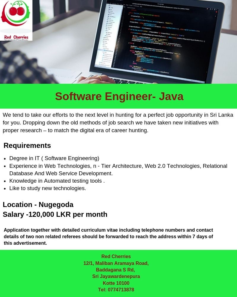 Software Engineer JAVA 2023